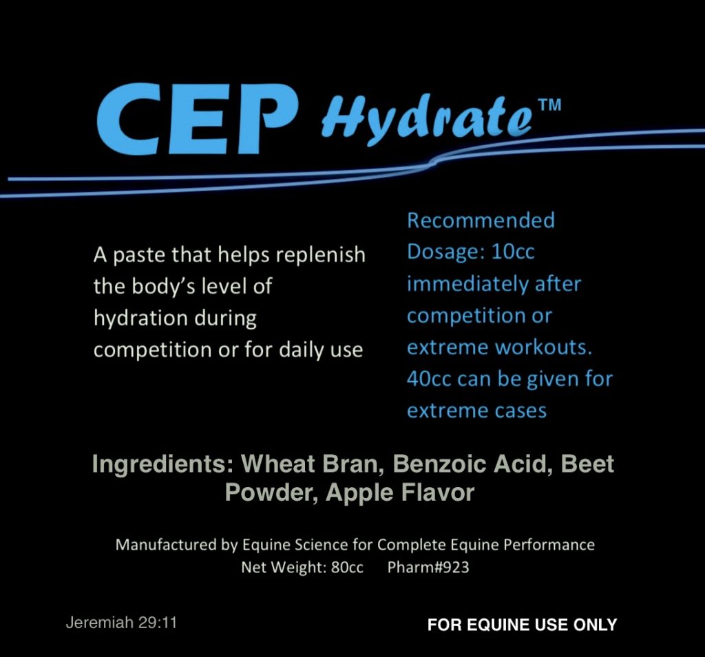 CEP Hydrate Paste | Complete Equine Performance