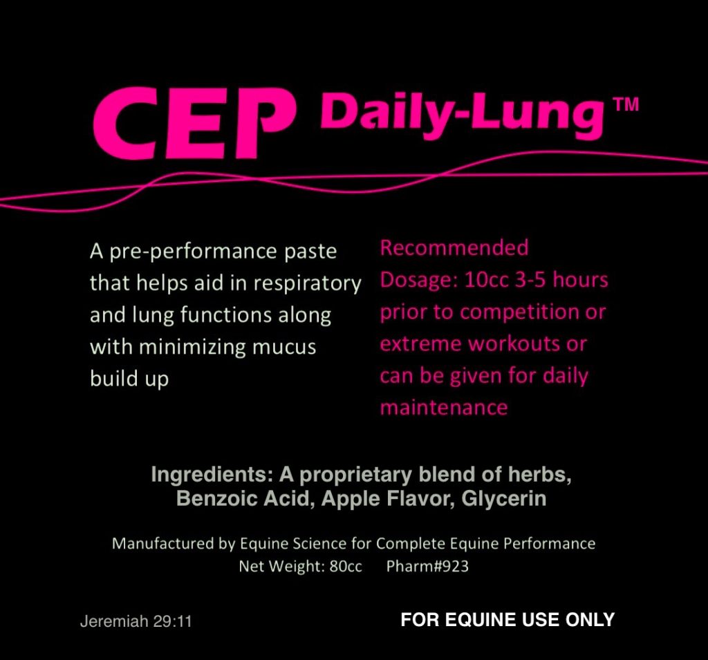 CEP Daily-Lung Paste | Complete Equine Performance